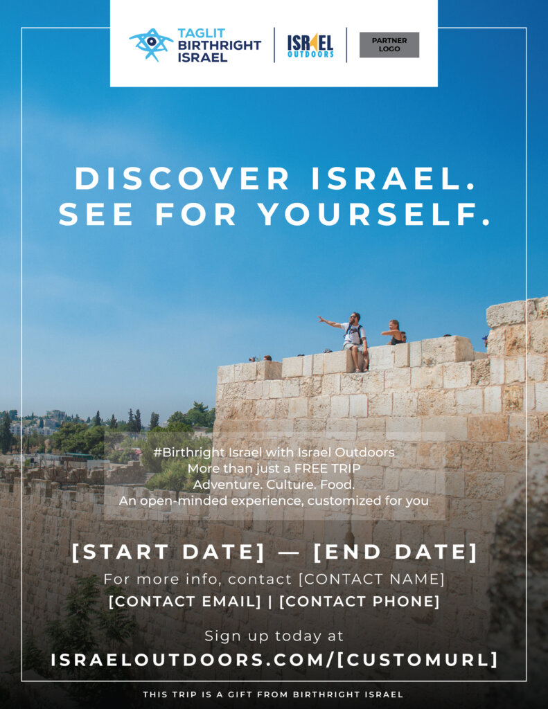 Print Templates & Marketing Assets - Israel Outdoors